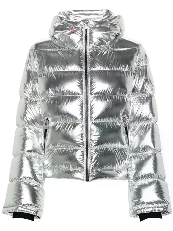 Perfect Moment Metallic Flare Jacket - Silver