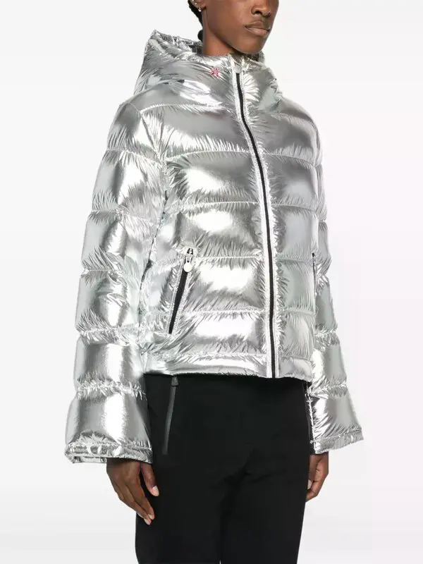 Perfect Moment Metallic Flare Jacket - Silver