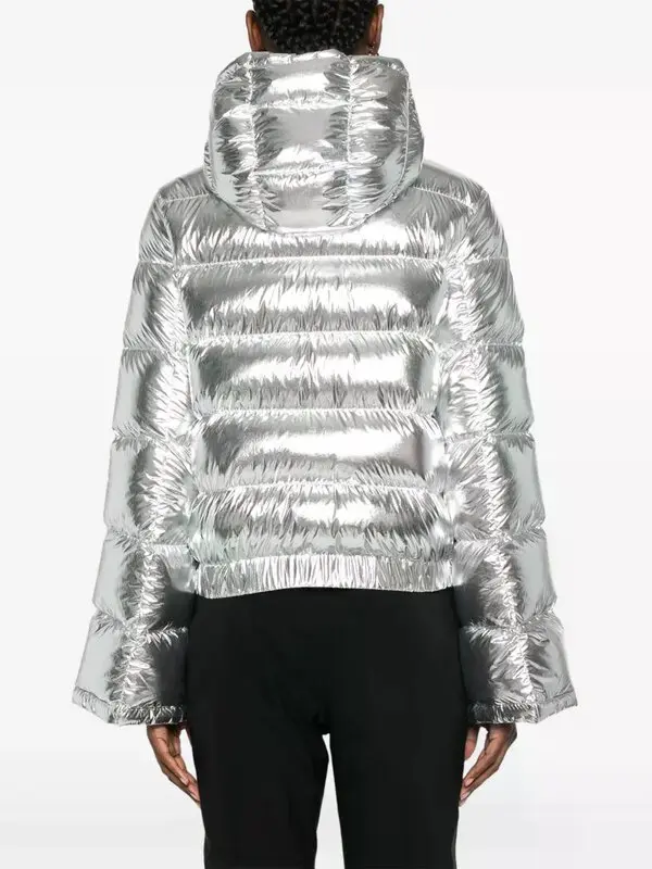 Perfect Moment Metallic Flare Jacket - Silver