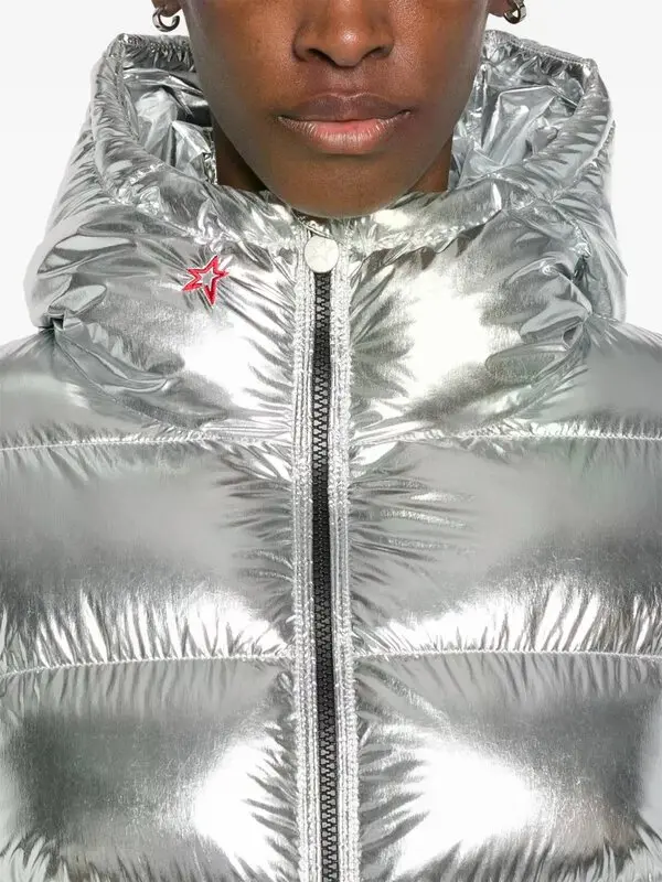 Perfect Moment Metallic Flare Jacket - Silver