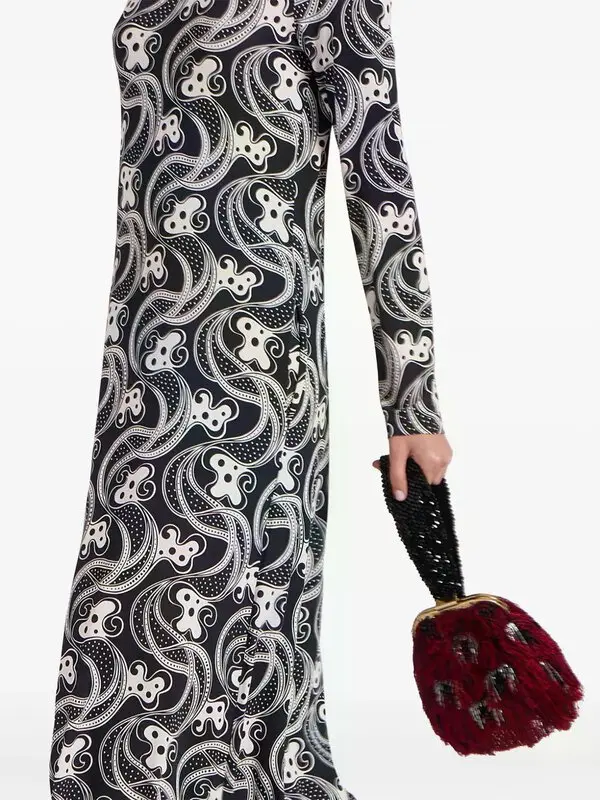 La DoubleJ Long-sleeve Swing Dress - Black