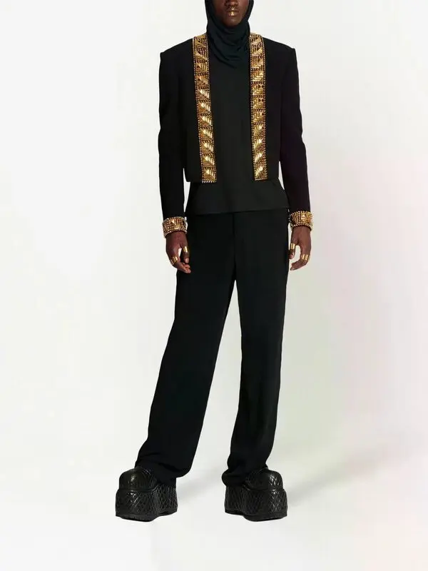 Balmain Straight-leg Tailored Trousers