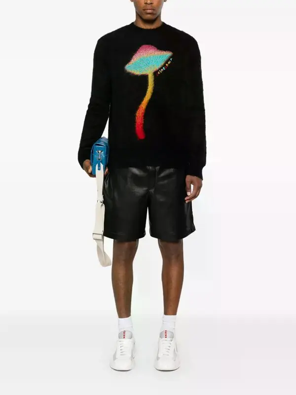 Casablanca Rainbow Mushroom Sweater