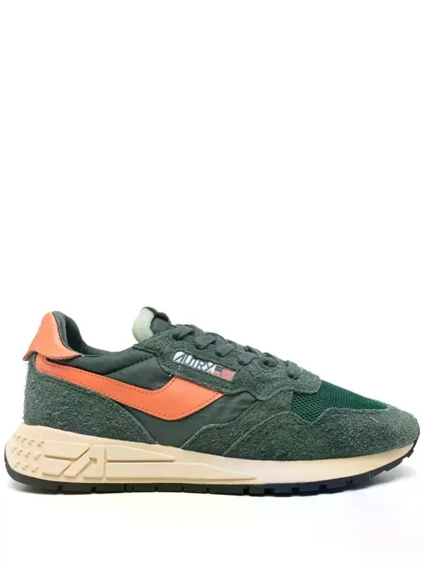 AUTRY Reelwind Leather Sneakers - Green