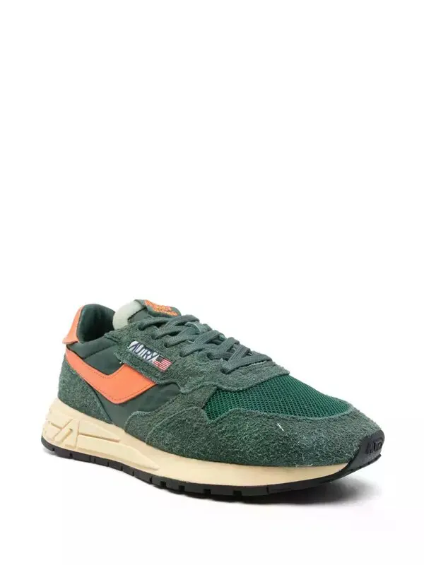AUTRY Reelwind Leather Sneakers - Green