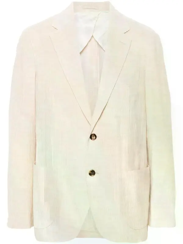 LARDINI Corduroy Blazer - Neutrals