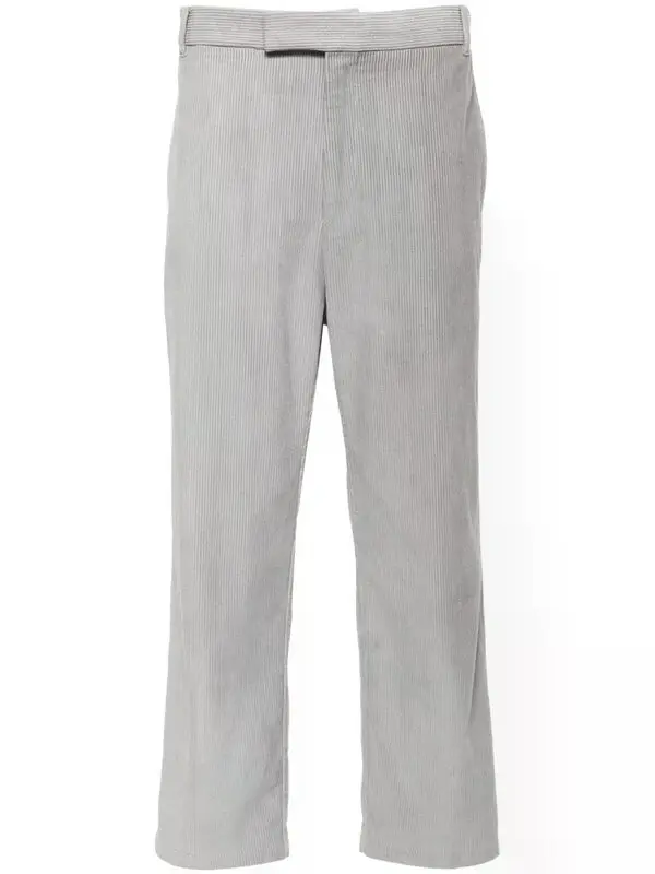 Thom Browne Mid-rise Straight-leg Trousers