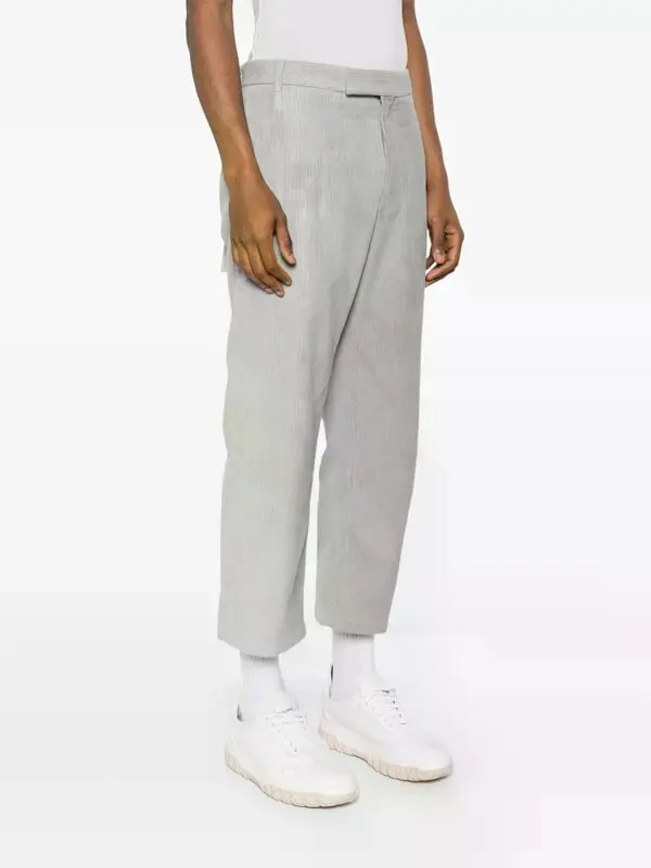 Thom Browne Mid-rise Straight-leg Trousers
