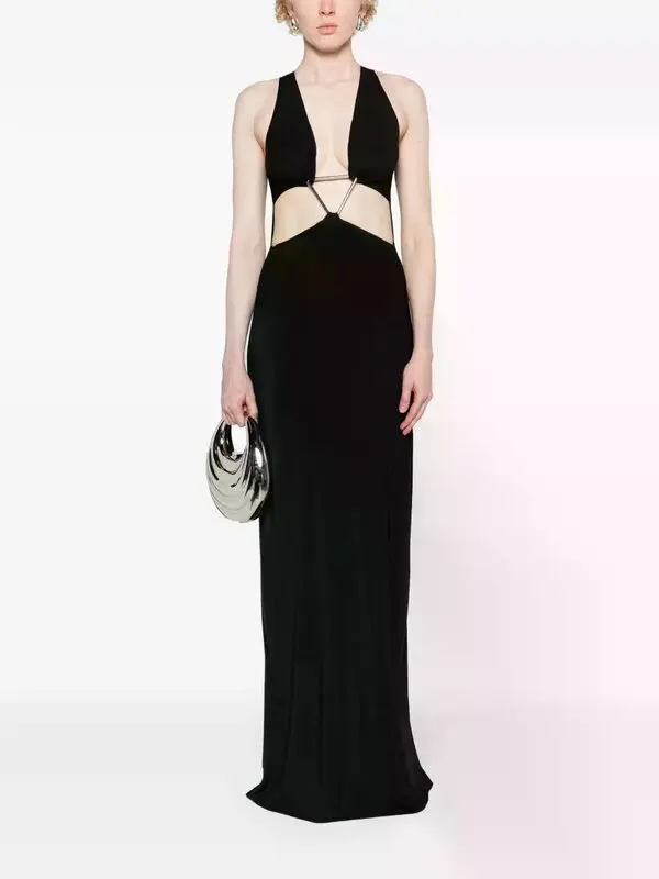 Coperni Cut-out Triangle Maxi Dress