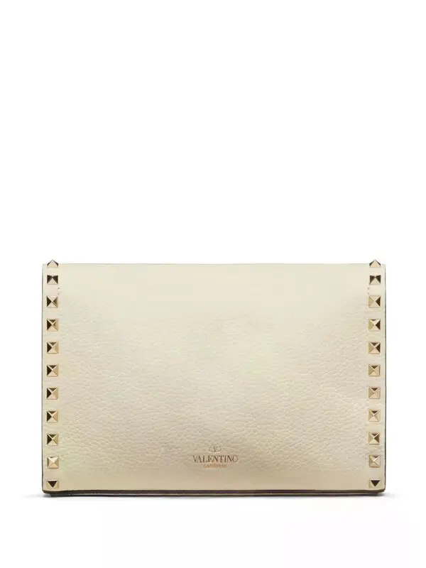 Valentino Garavani Small Rockstud Shoulder Bag - Neutrals