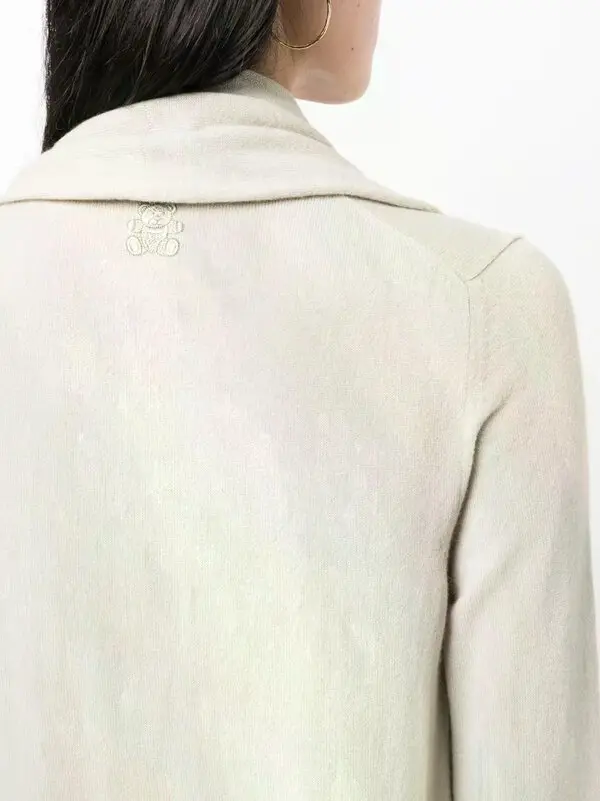TEDDY CASHMERE Venezia Open-front Cashmere Cardigan - Green