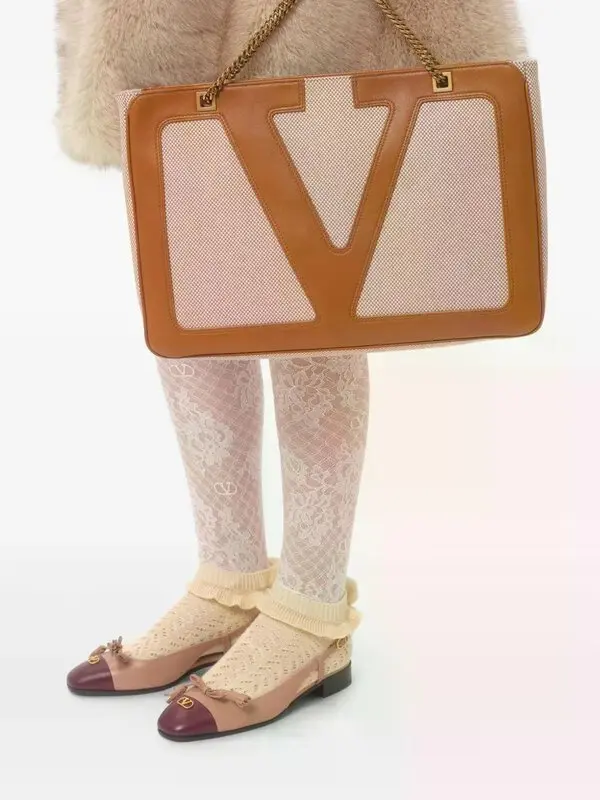Valentino Garavani Viva Superstar Tote Bag - Neutrals