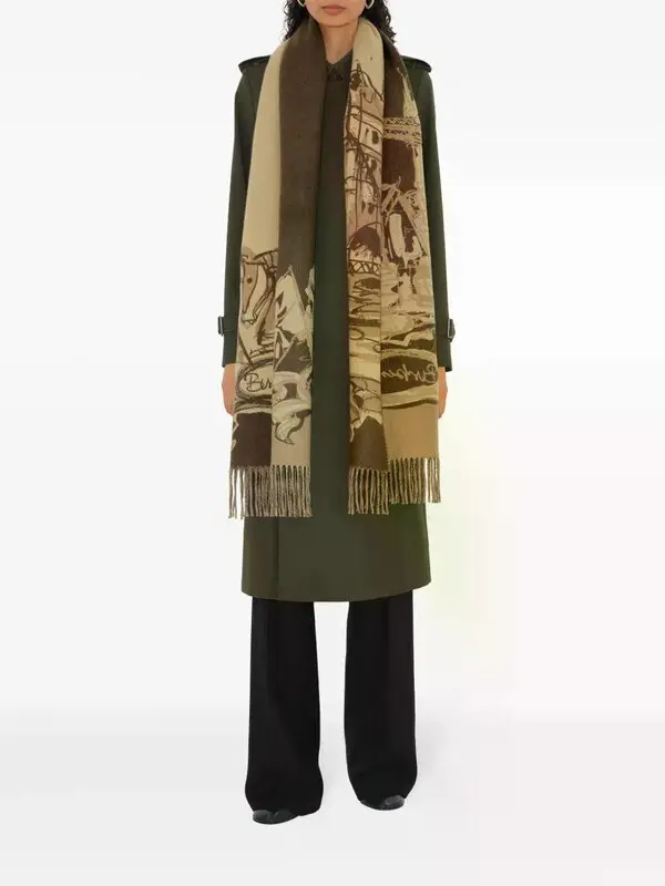 Burberry Tower Bridge Scarf