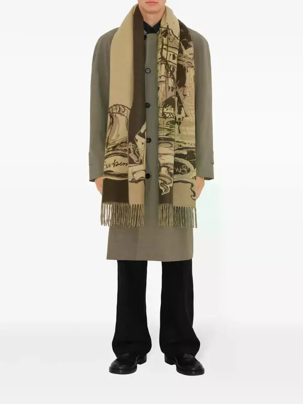 Burberry Tower Bridge Scarf