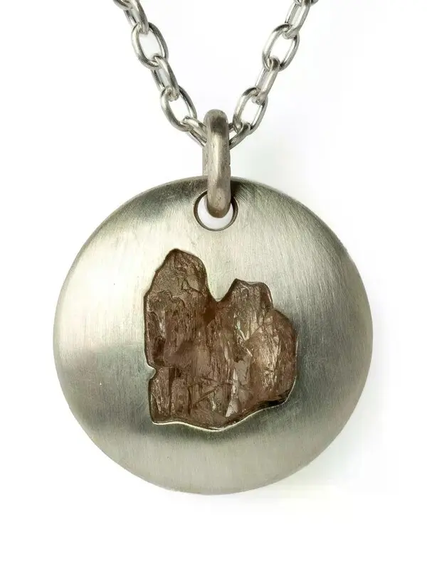 PARTS OF FOUR Disk Necklace - Silver