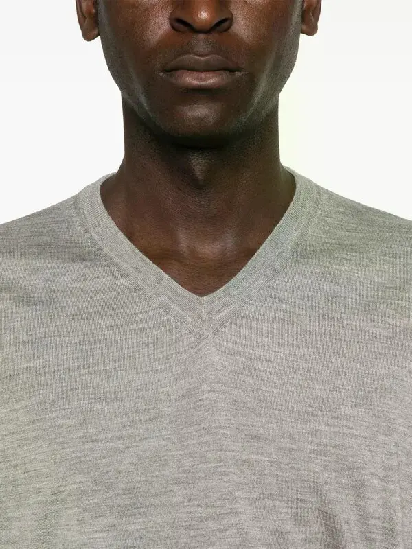 Colombo V-neck Cashmere-silk Blend Sweater