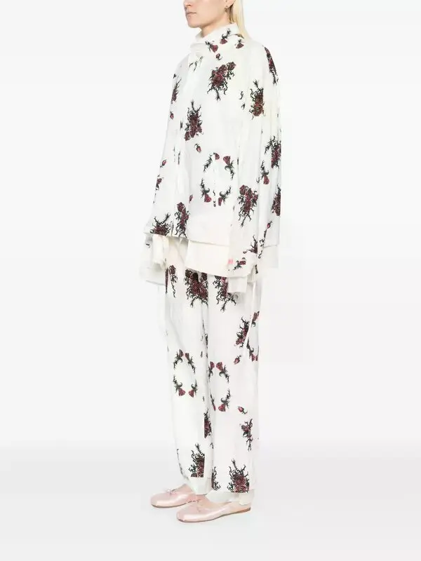 MIDORIKAWA Raw Edge Blouse