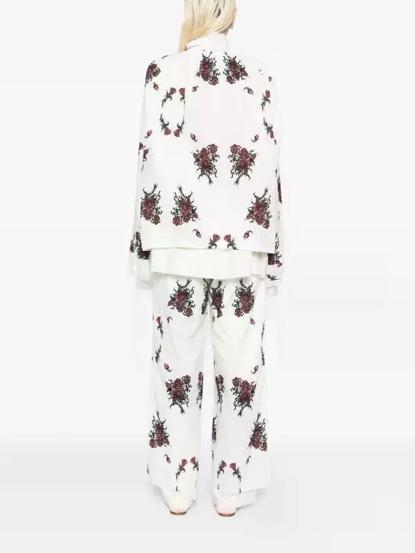 MIDORIKAWA Raw Edge Blouse