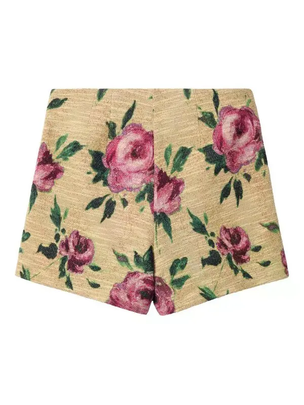 La DoubleJ Margarita Jacquard Shorts - Neutrals