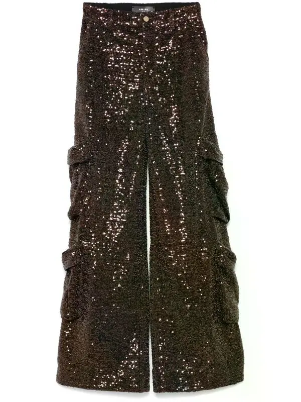 Amiri Sequin Cargo Pants