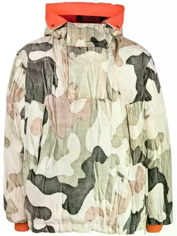 Woolrich Reversible Down Jacket - Neutrals