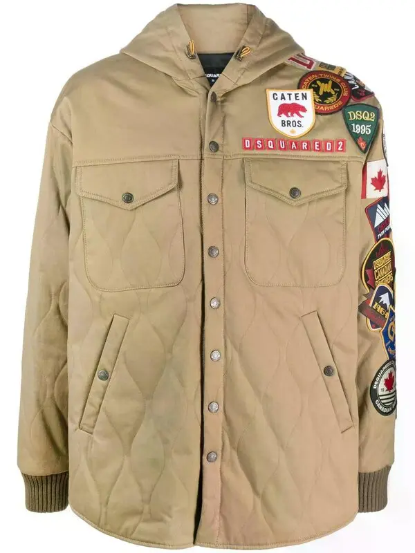 Dsquared2 Patch-detail Hooded Jacket