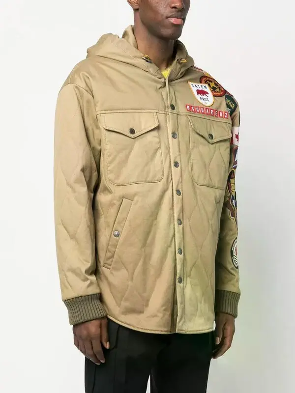 Dsquared2 Patch-detail Hooded Jacket
