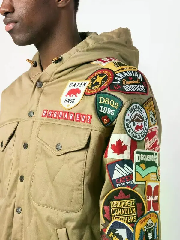 Dsquared2 Patch-detail Hooded Jacket