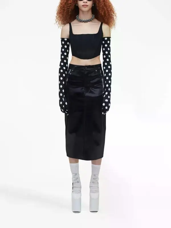 Marc Jacobs Denim Bustier Top