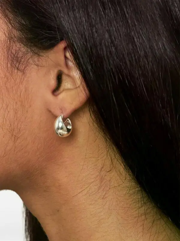 DINNY HALL Small Scoop Earrings