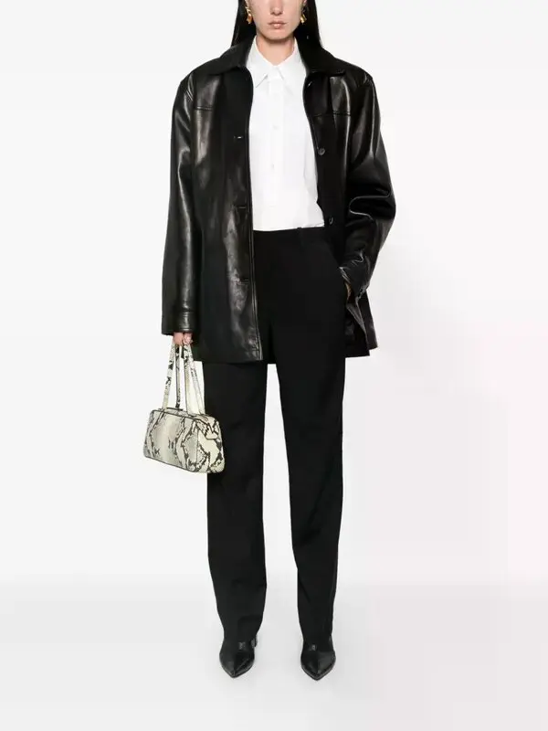 Helmut Lang Curved Car Trousers
