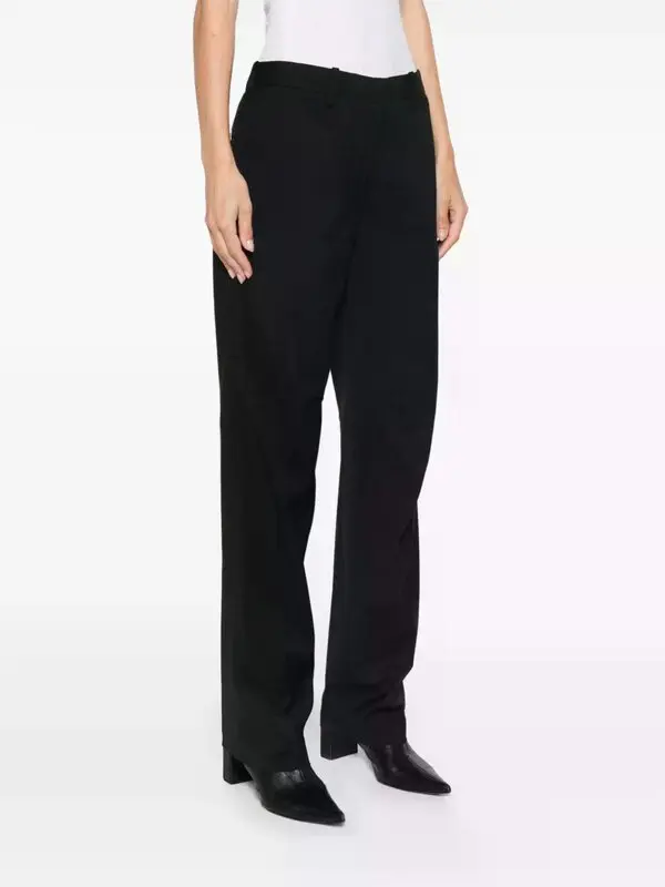 Helmut Lang Curved Car Trousers
