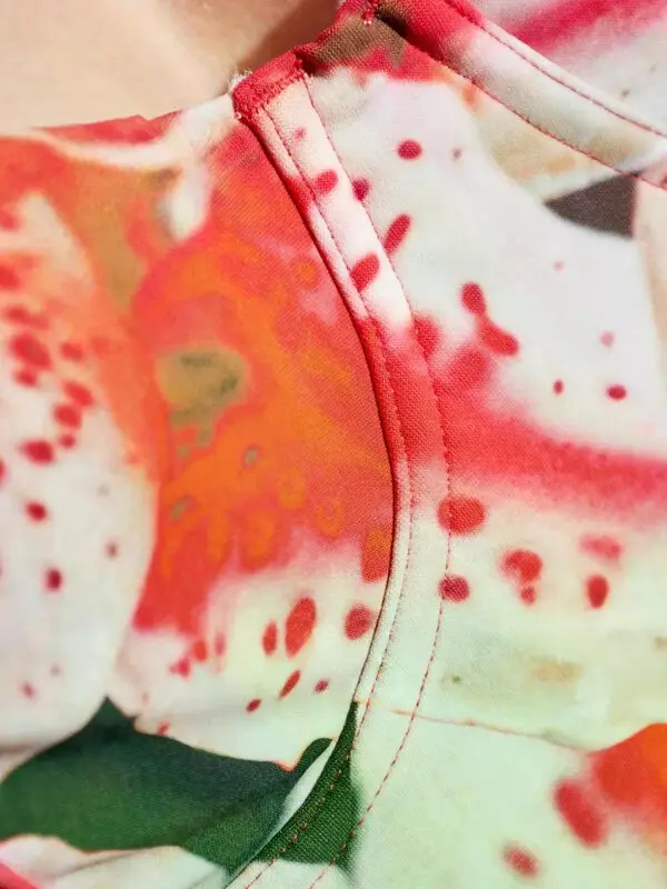 Tory Burch Floral Print One-piece Swimsuit - Pink