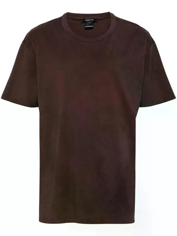 Avant Toi Marbled-effect T-shirt