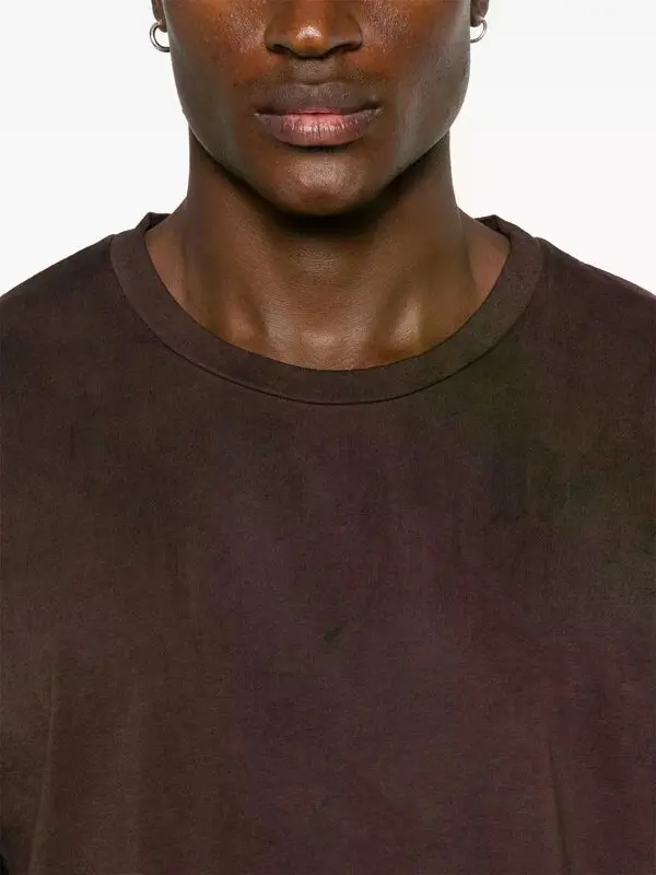 Avant Toi Marbled-effect T-shirt
