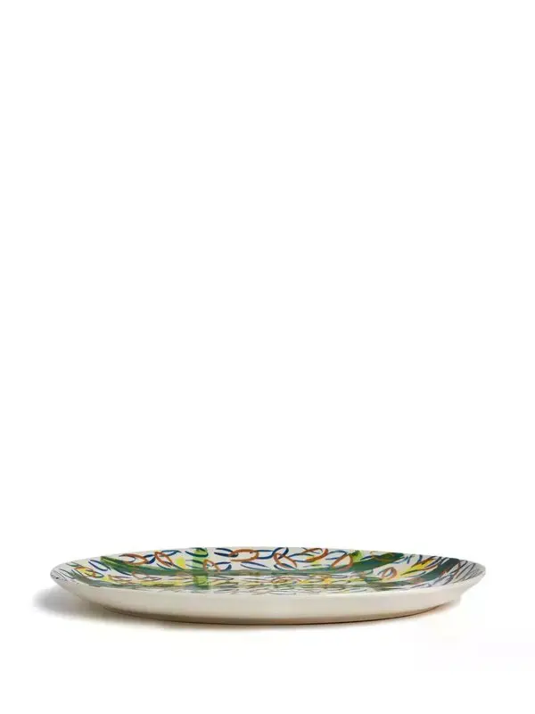 SERAX Japanese Kimonos Oval Plate