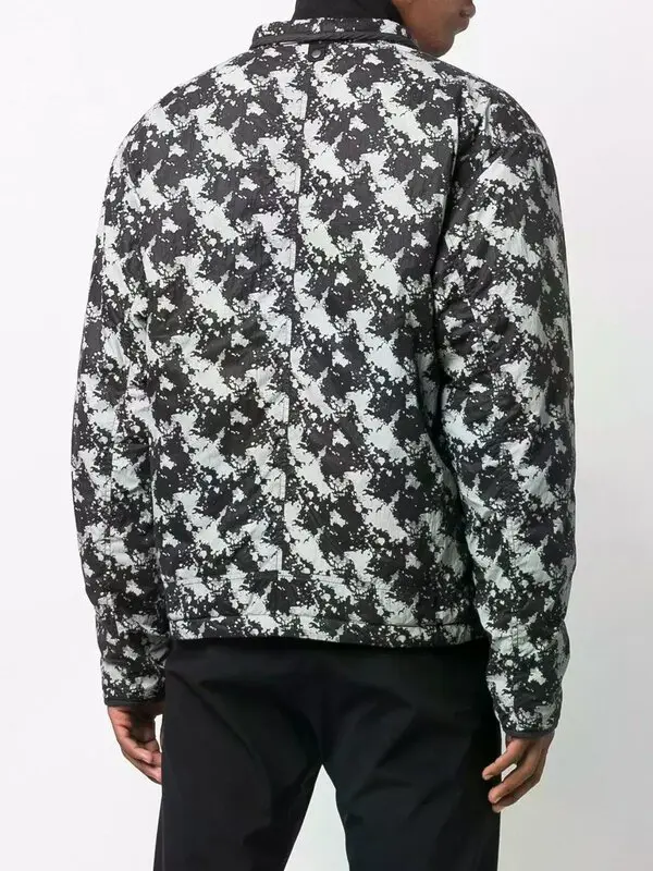 Stone Island Graphic Print Bomber Jacket