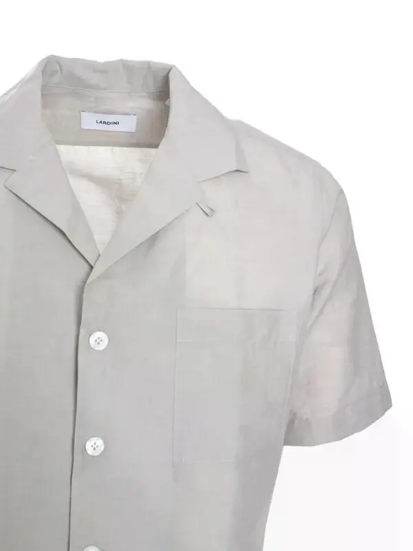 LARDINI Short-sleeve Button-up Shirt