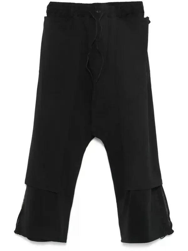Y3 3-stripes Open-hem Track Pants