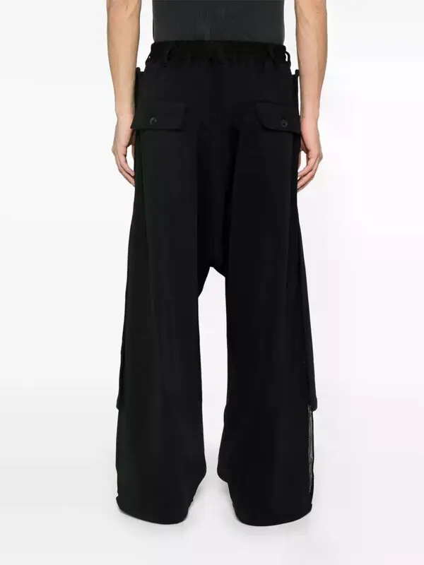 Y3 3-stripes Open-hem Track Pants
