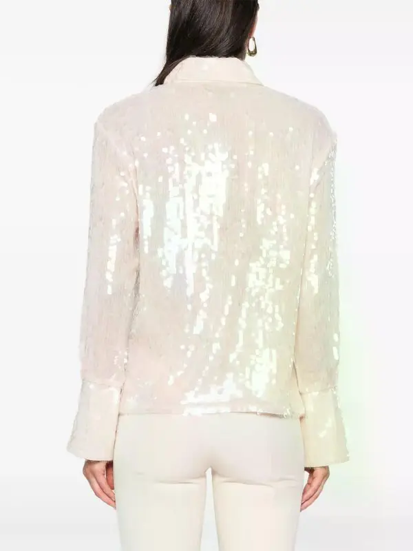 Patrizia Pepe Sequined Shirt - Pink