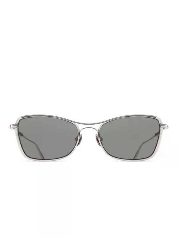 Matsuda Rectangle Frame Sunglasses - Silver