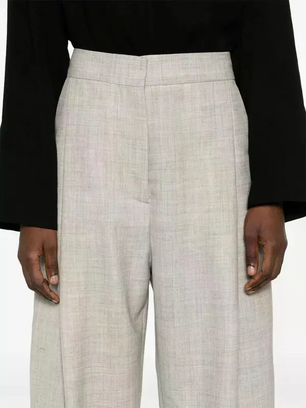 Studio Nicholson Tropical Pleated Wool Trousers