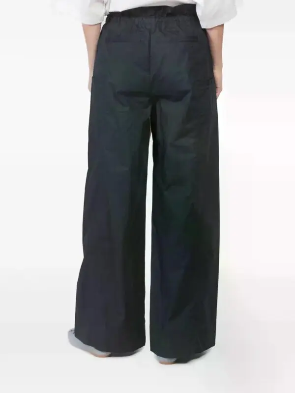 Plan C Drawstring Straight-leg Trousers