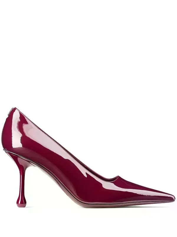 JIMMY CHOO Ixia 80 Patent Leather Pumps