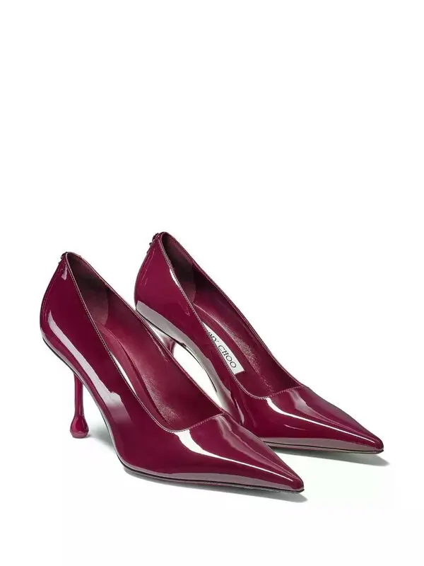 JIMMY CHOO Ixia 80 Patent Leather Pumps