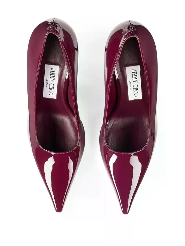 JIMMY CHOO Ixia 80 Patent Leather Pumps