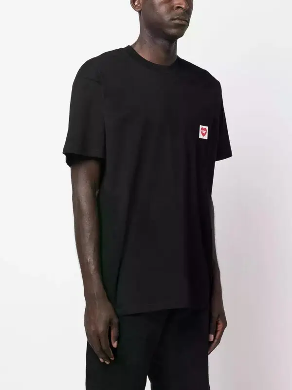 Carhartt Work In Progress Logo-patch Cotton T-shirt - Black
