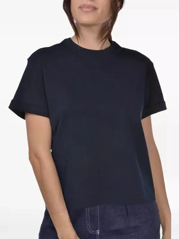 GRAN SASSO Cotton T-shirt - Blue