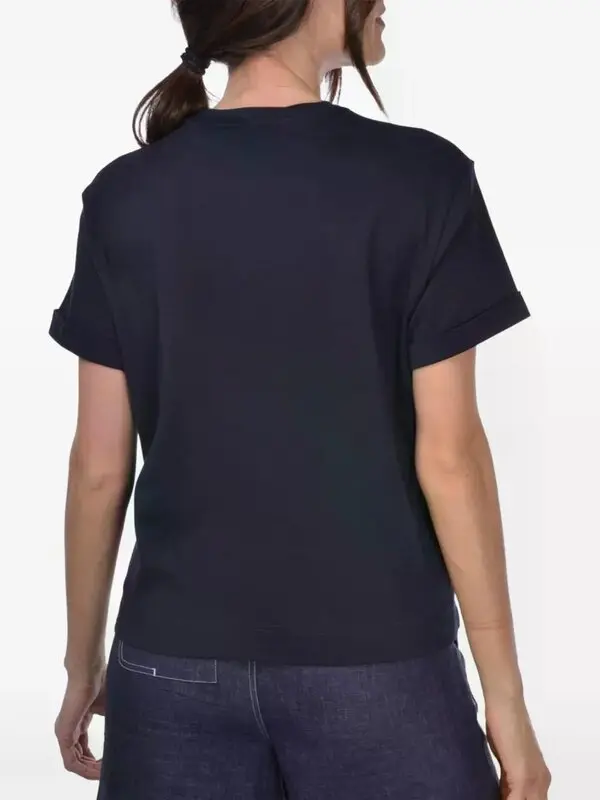 GRAN SASSO Cotton T-shirt - Blue